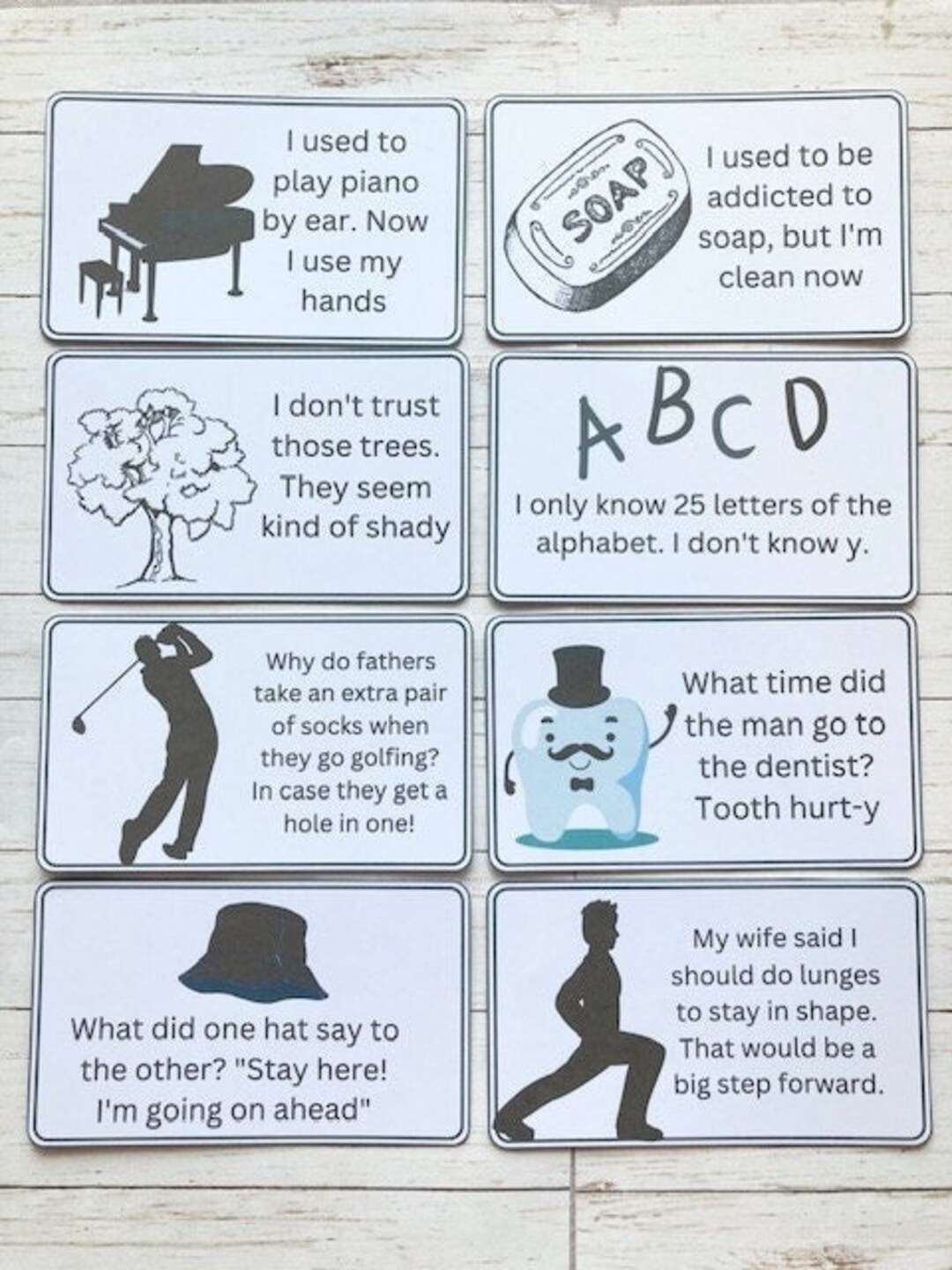 Funny Card Making, Dad Jokes, Make Your Own Punny Cards, Puns, DIY ...