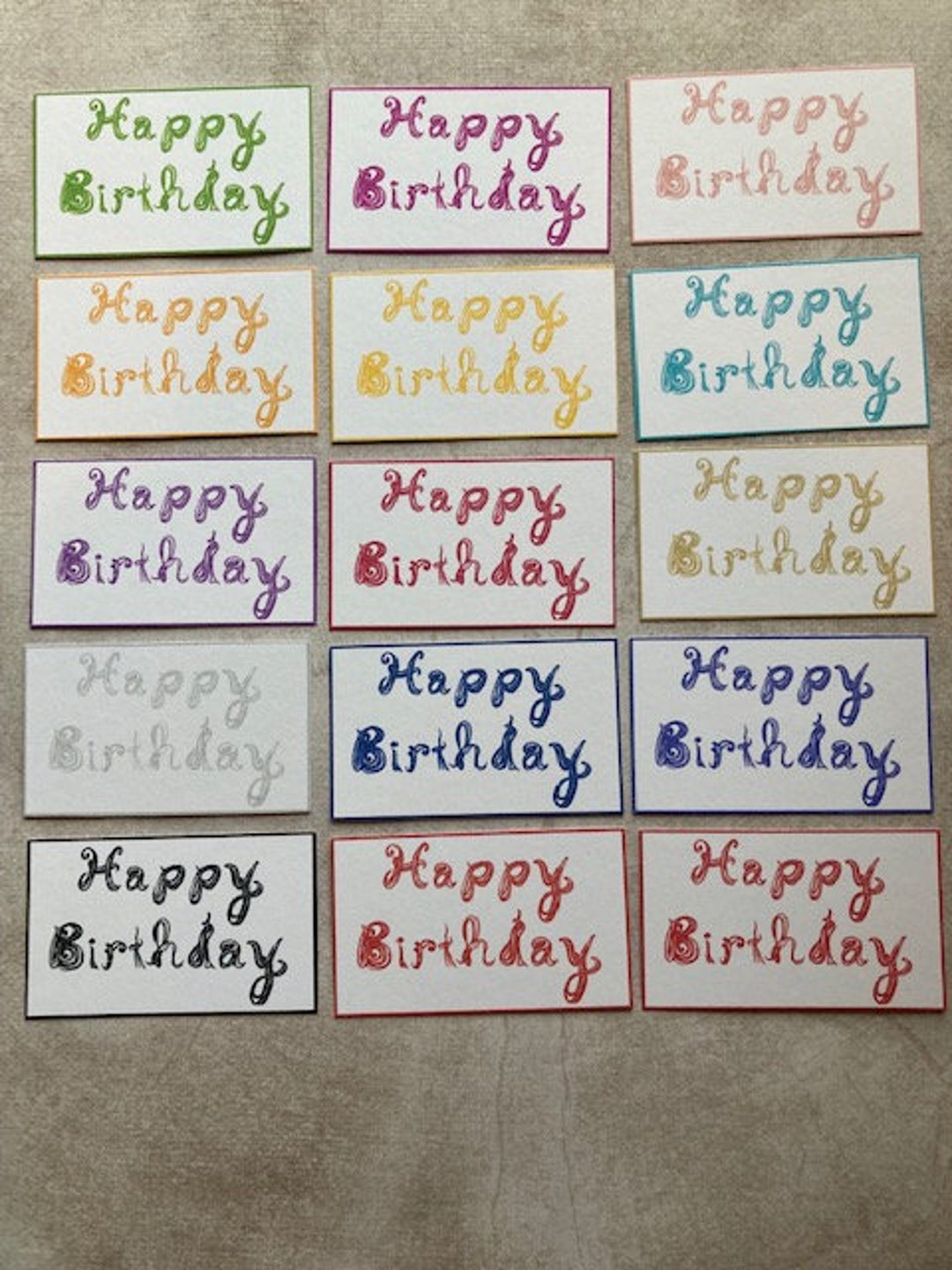 15 Happy Birthday Sentiments, Greetings Banners, Card Making, DIY Craft ...
