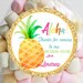 Favor Tags, Pineapple Tropical, Thank You Tags , Pineaple, Summer ...