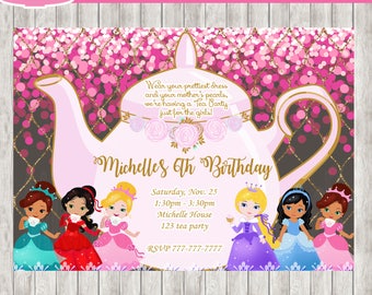 Slumber Party Invitation, Pajama Party, Girl Invitation, Slumber ...