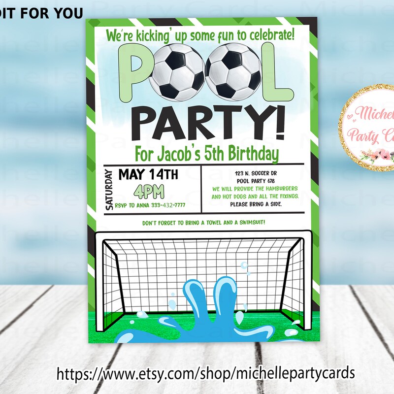 Soccer Party - Etsy