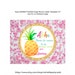 Favor Tags, Pineapple Tropical, Thank You Tags , Pineaple, Summer ...