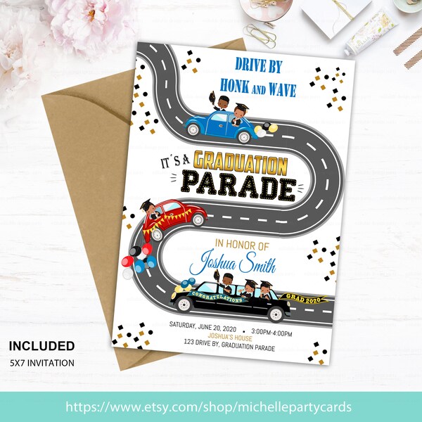 Drive by Graduation Party Invite - Etsy