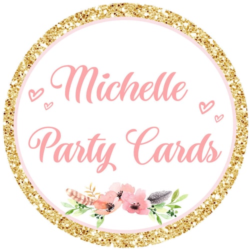 michellepartycards - Etsy