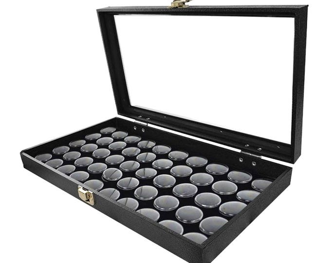 The US 50 State Quarter Coin Holder (for 50 or 56 Coins), Wooden Map ...