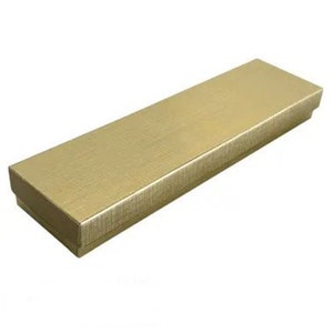 Gold Linen Texture Finish Small Items Gift Boxes Packaging Boxes With ...