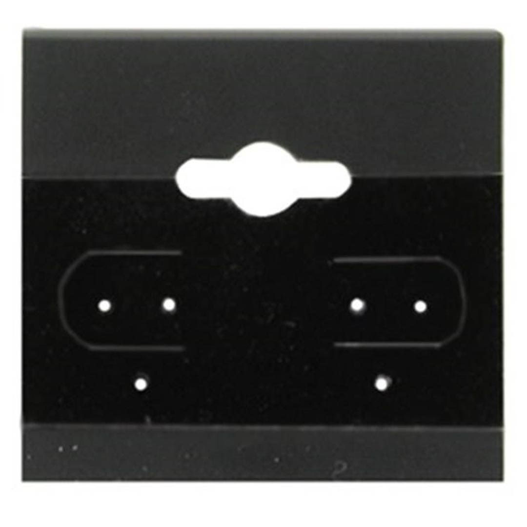 Black Hanging Earring Cards 2"h X 2"w Jewelry Display With Lip Choose ...
