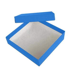 Cobalt Blue Cotton Filled Craft Sales Jewelry Packaging Display Gift ...