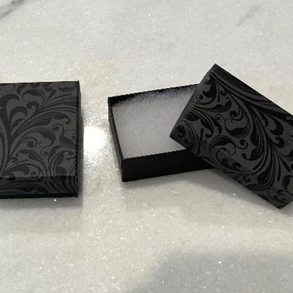 Black Jewelry Box - Etsy