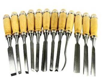 The Best Premium 12 Piece Wood Carving Hand Chisel Tool Set ...
