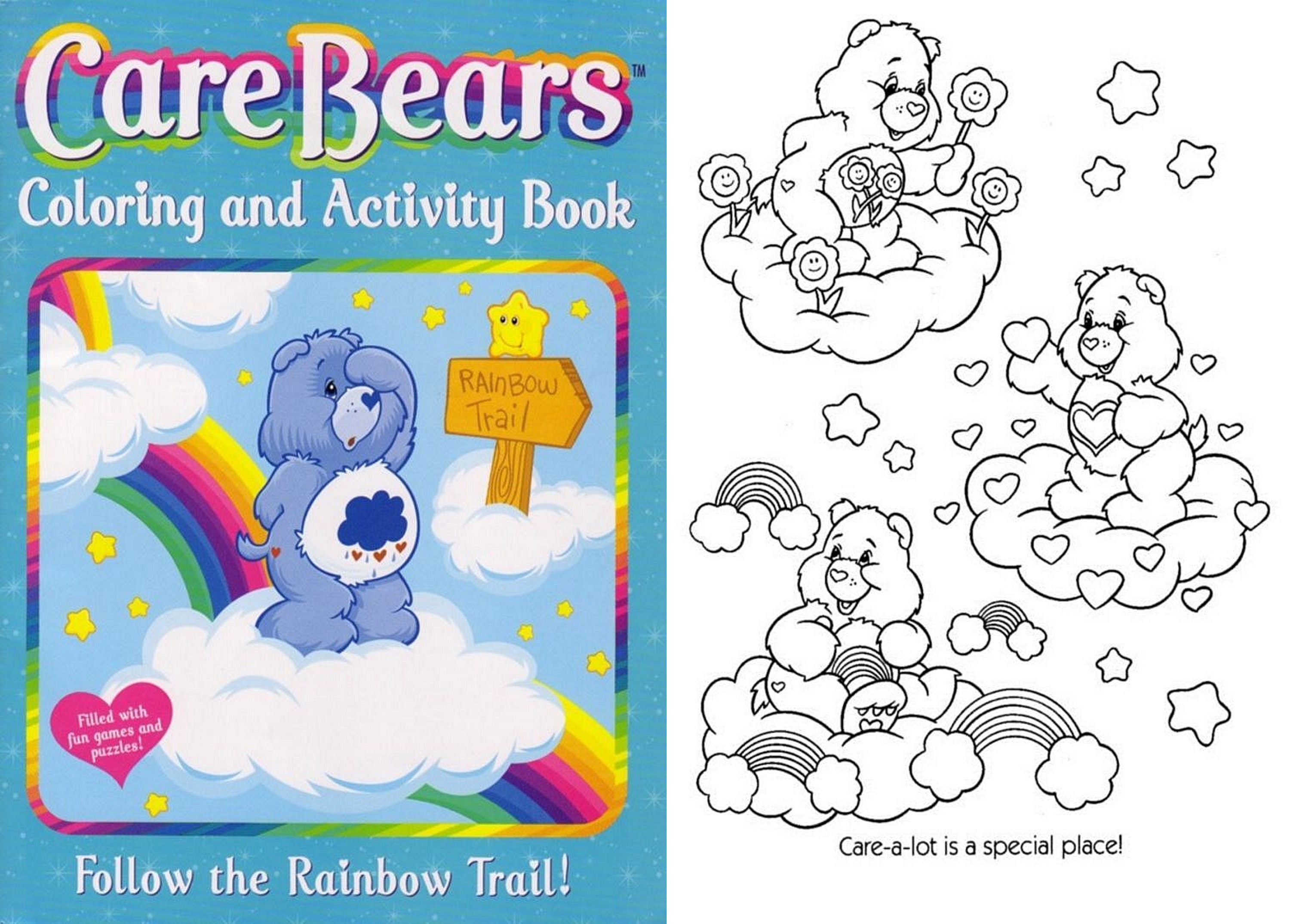 OFFER 4 Care Bears Coloring Books Instant Download PDF - Etsy