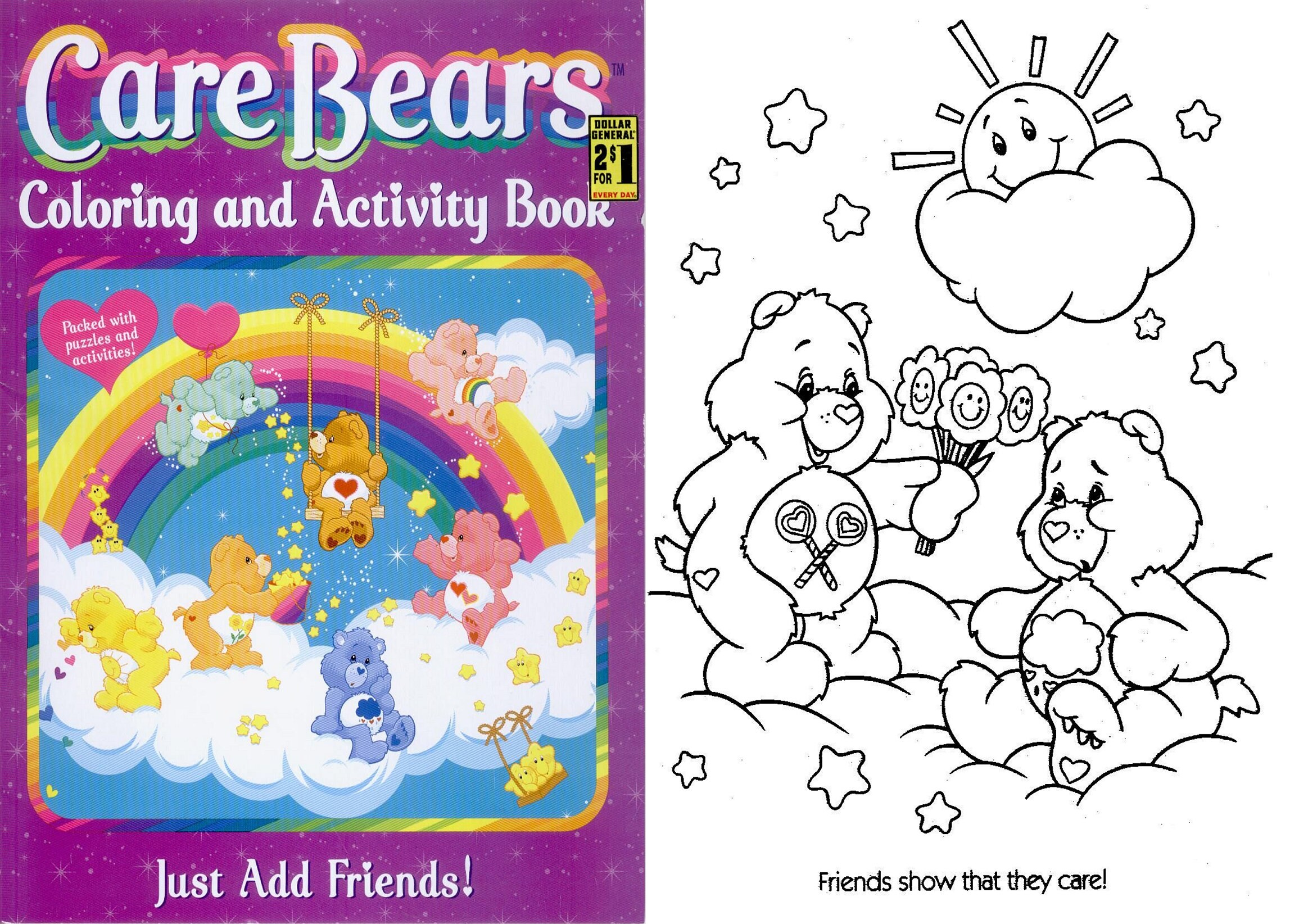 OFFER 4 Care Bears Coloring Books Instant Download PDF - Etsy