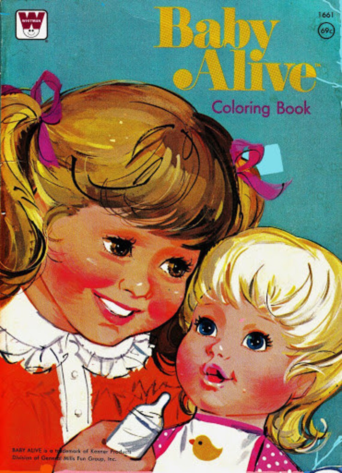 Baby Alive Coloring Book, 1976 Wisconsin, Instant Download, PDF Format ...