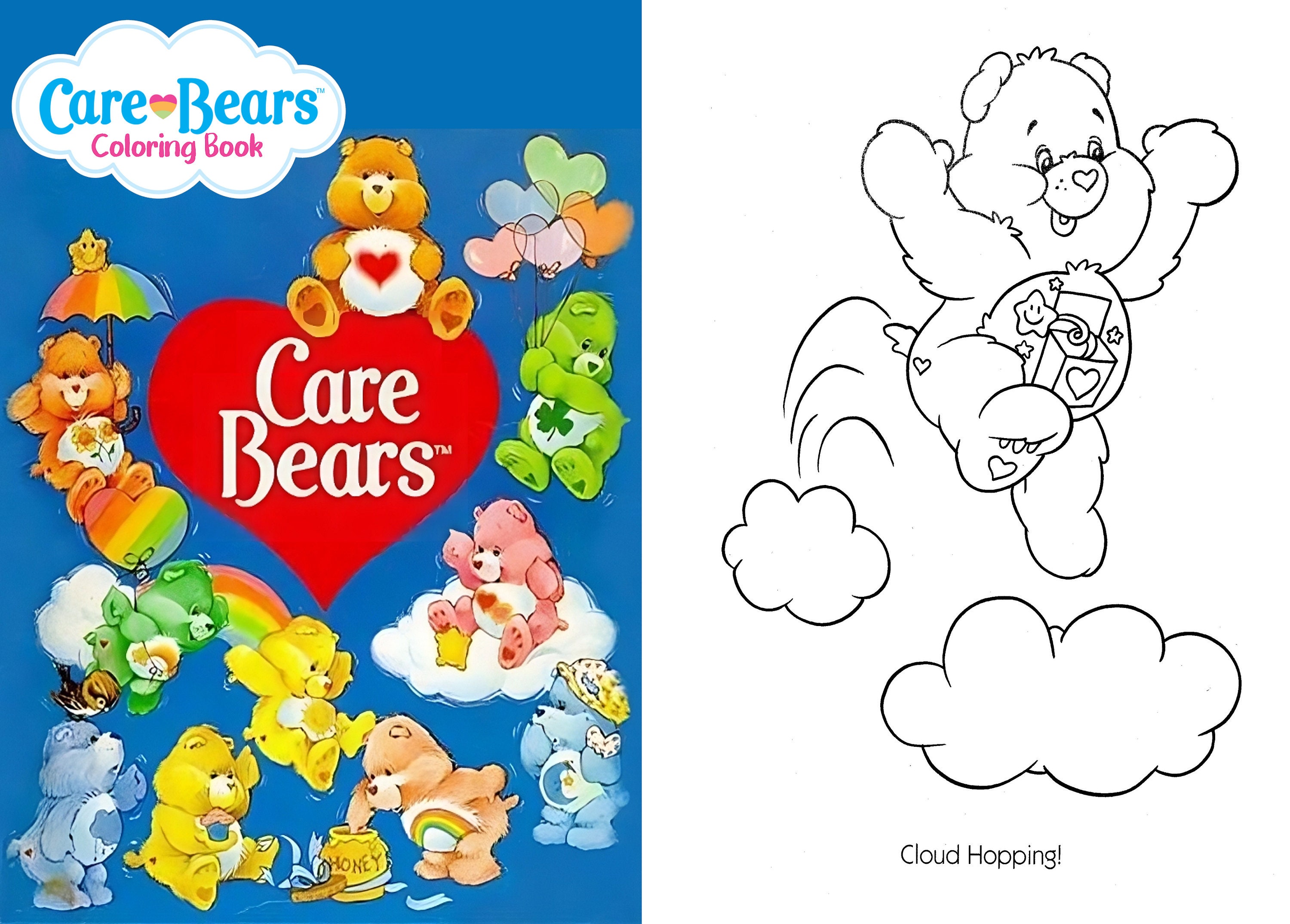 OFFER 4 Care Bears Coloring Books Instant Download PDF - Etsy