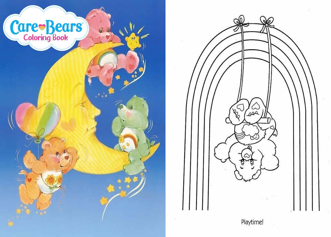 OFFER 4 Care Bears Coloring Books Instant Download PDF - Etsy