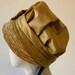 Regency Georgian Bonnet Jane Austen Gold Straw Silk - Etsy