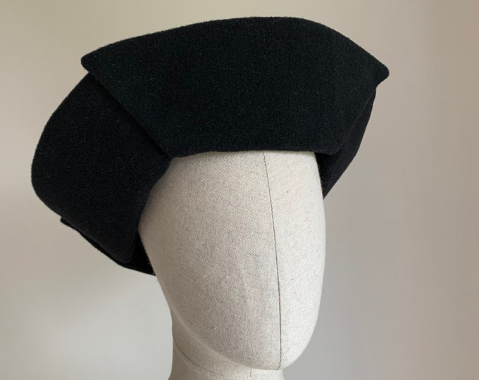 Edward IV Black Wool Bonnet Medieval Hat Cap - Etsy