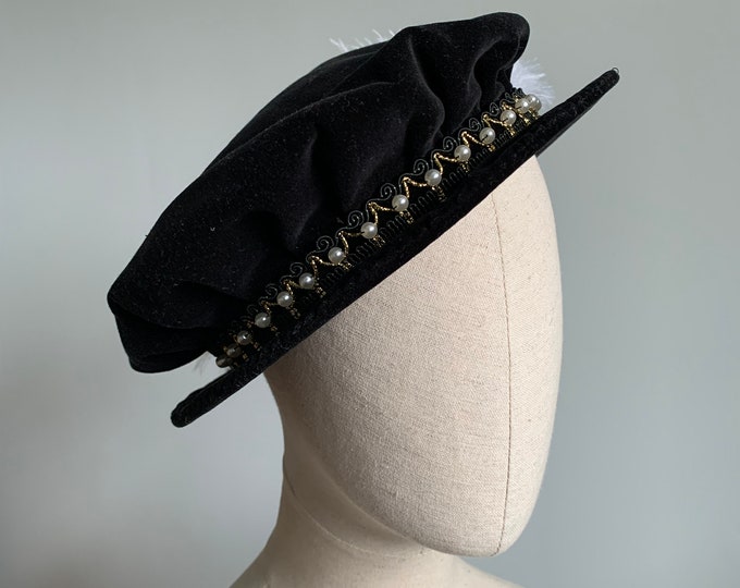 Elizabethan Tudor Men’s Hat Bonnet - Etsy