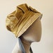 Regency Georgian Bonnet Jane Austen Gold Straw Silk - Etsy