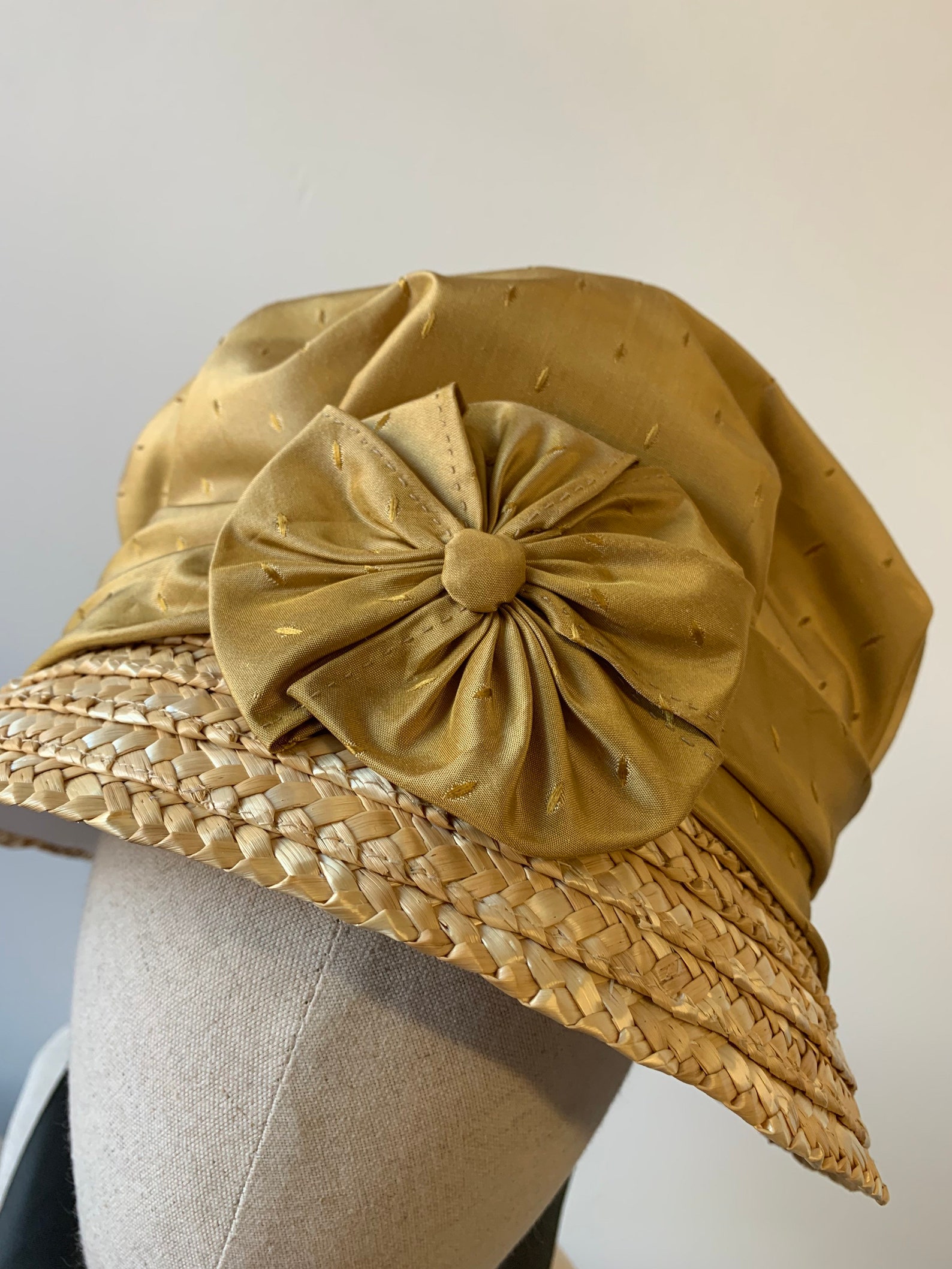 Regency Georgian Bonnet Jane Austen Gold Straw Silk - Etsy