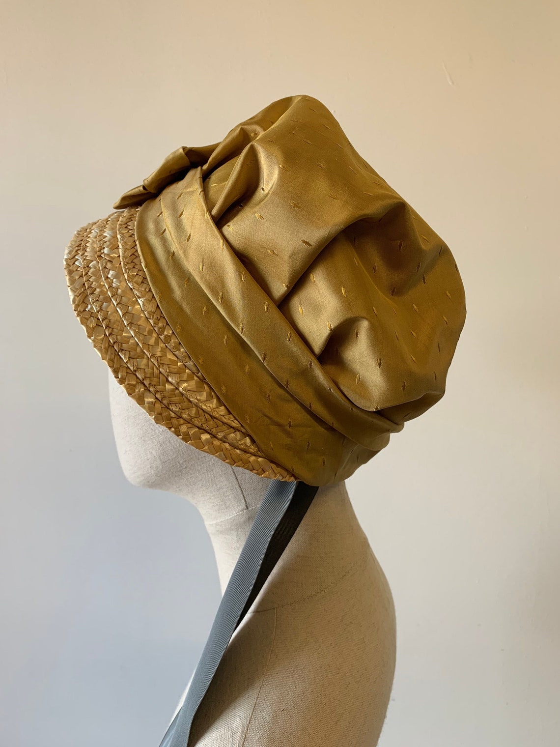 Regency Georgian Bonnet Jane Austen Gold Straw Silk - Etsy