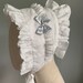 Regency Georgian Victorian Cotton Frilly Cap Bonnet - Etsy