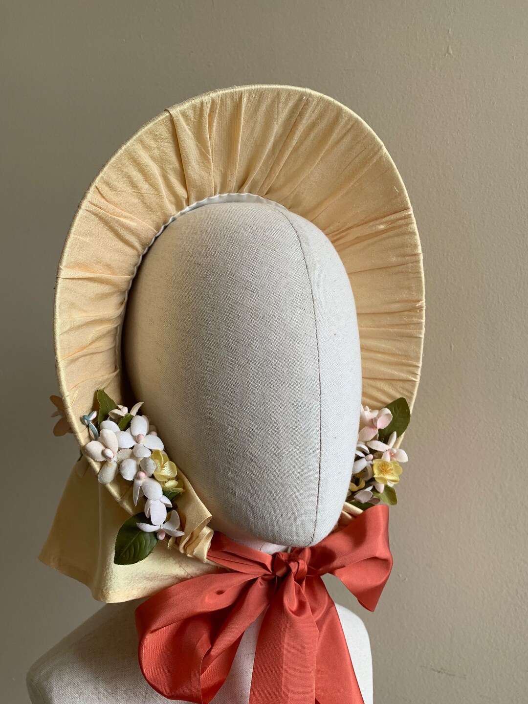Victorian Drawn Bonnet 1850s - Etsy