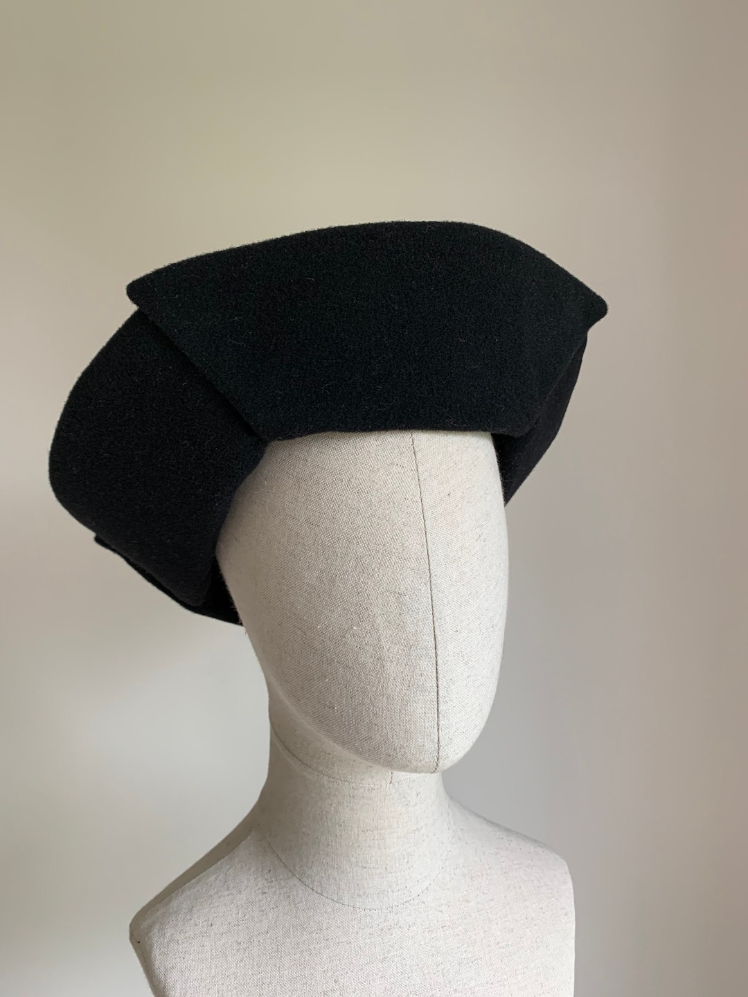 Edward IV Black Wool Bonnet Medieval Hat Cap - Etsy