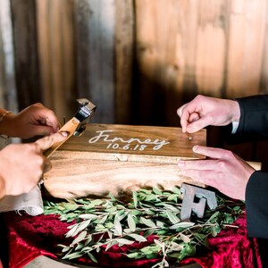 Personalized Unity Ceremony Box - First Fight Box - Anniversary Gift ...