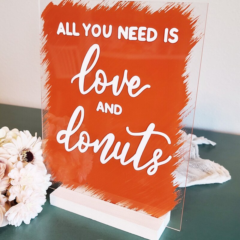 Donut Bar Sign - Etsy