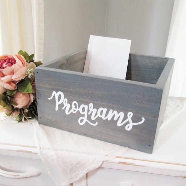 Program Holder - Etsy