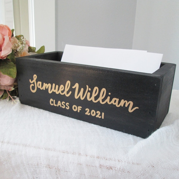Graduation Card Box - Etsy