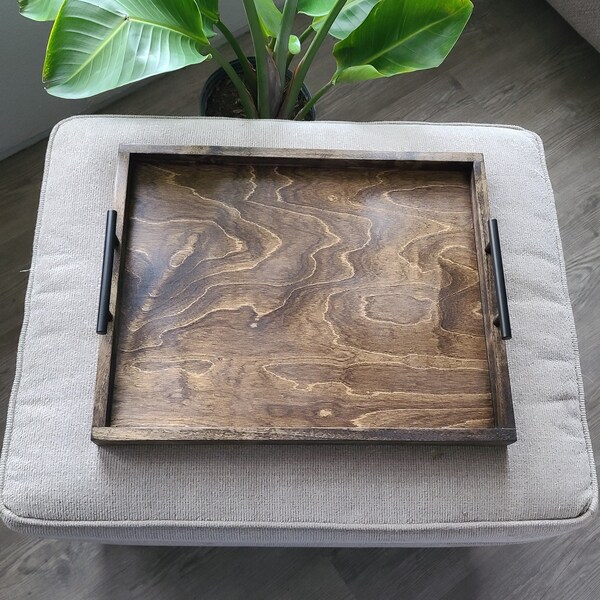Serving Tray Ottoman - Etsy