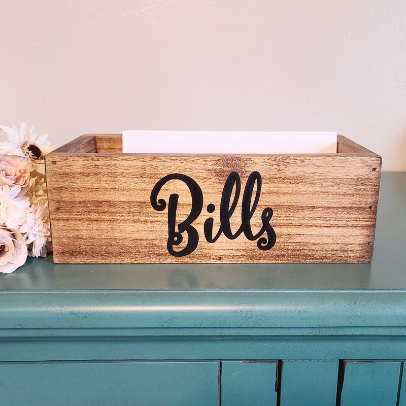 Bill Organizer - Etsy