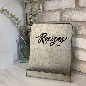 Personalized Cookbook Stand, Mother's Day Gift, Custom Gift for Mom ...