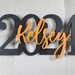 Custom Grad Name Sign, Class of 2024, Graduation Party Centerpiece ...