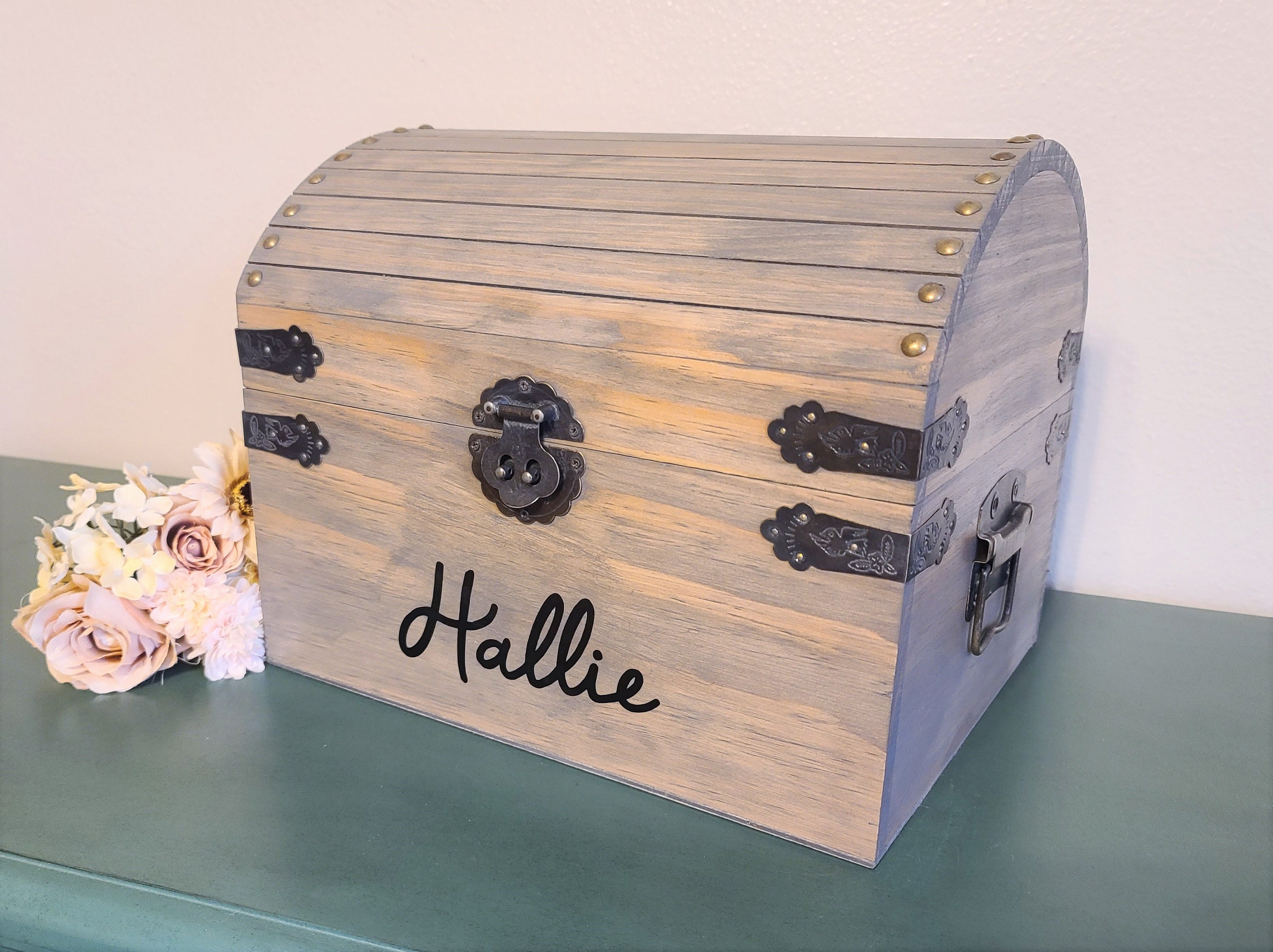 Personalized Keepsake Chest, Kids Christmas Gift, Birthday Gift for ...