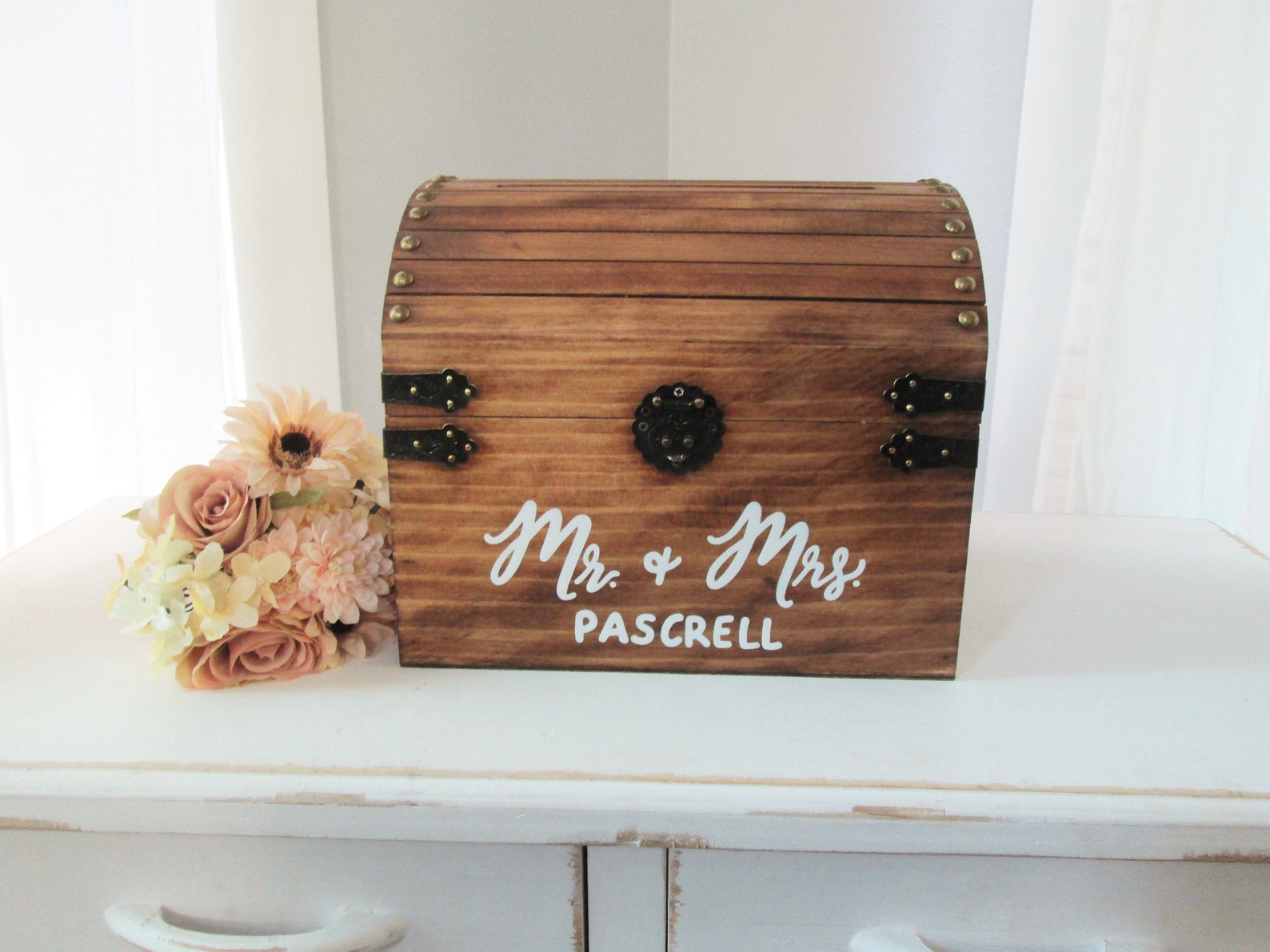 Personalized Keepsake Chest Wood Wedding Trunk Gift Gift | Etsy