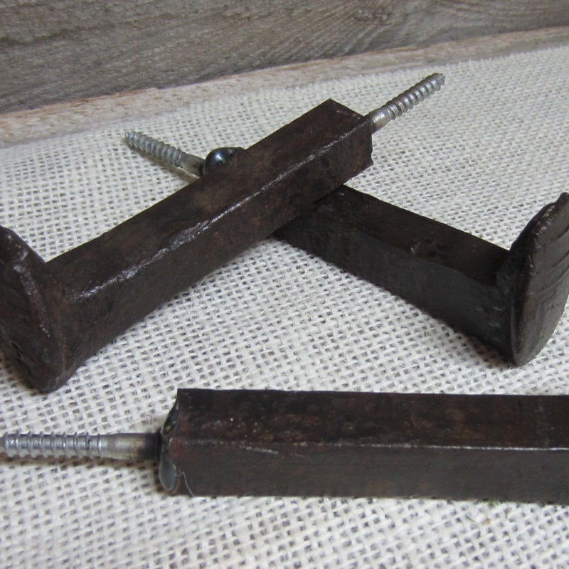 Railroad Spike Hooks - Etsy
