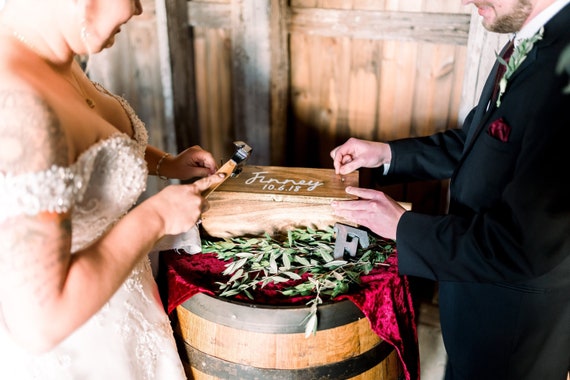 Wine box wedding ceremony 60 photos - Astyledwedding.com