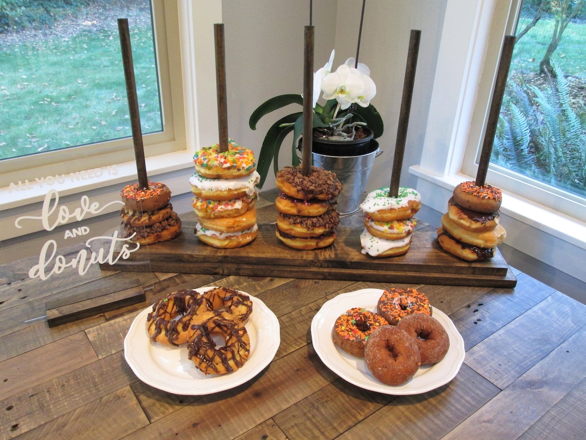 Bagel bar stand bridal shower decor wedding brunch bagel | Etsy