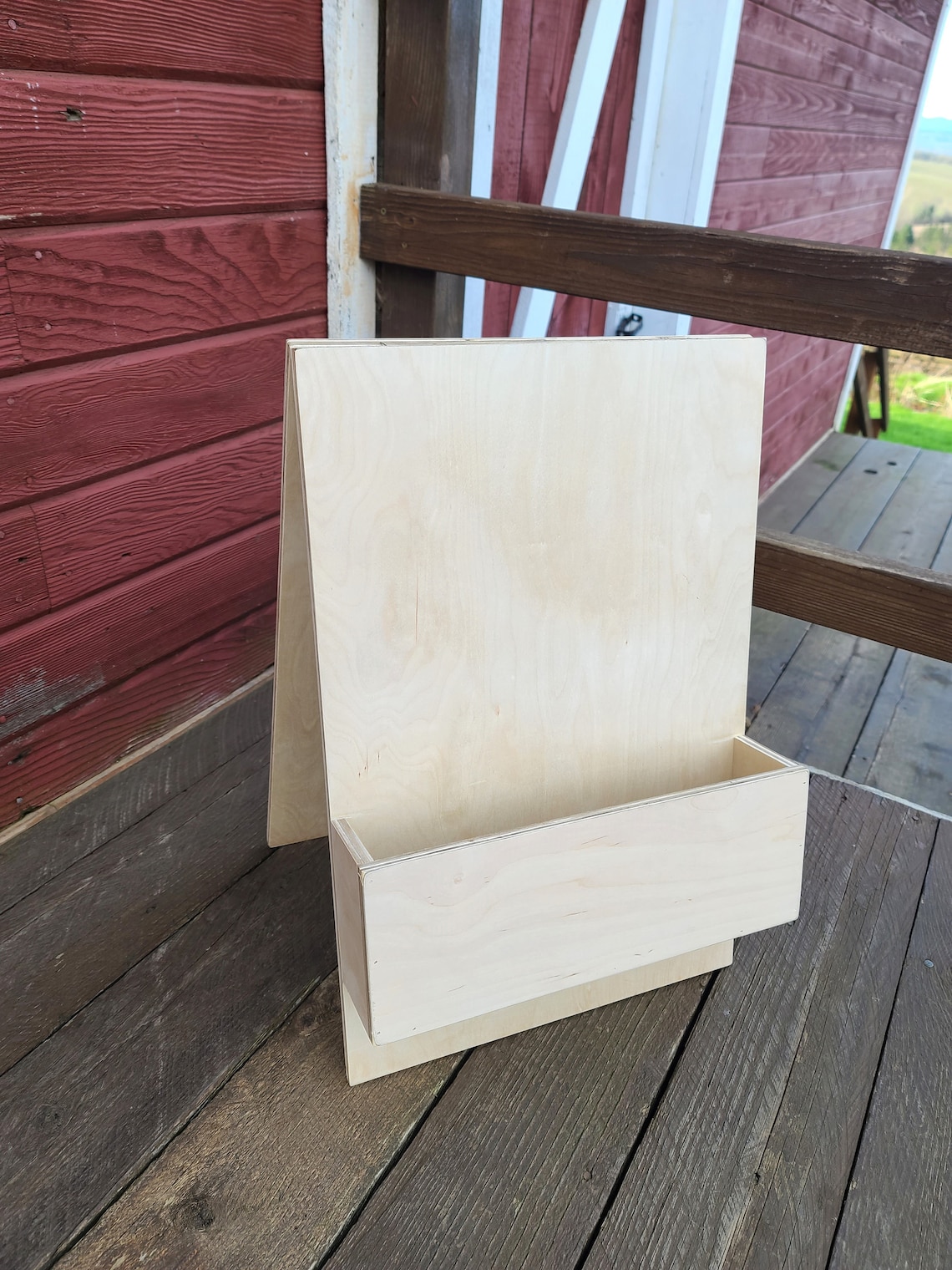 Blank DIY Flower Box Welcome Sign, Easel Self Standing Wedding Welcome ...