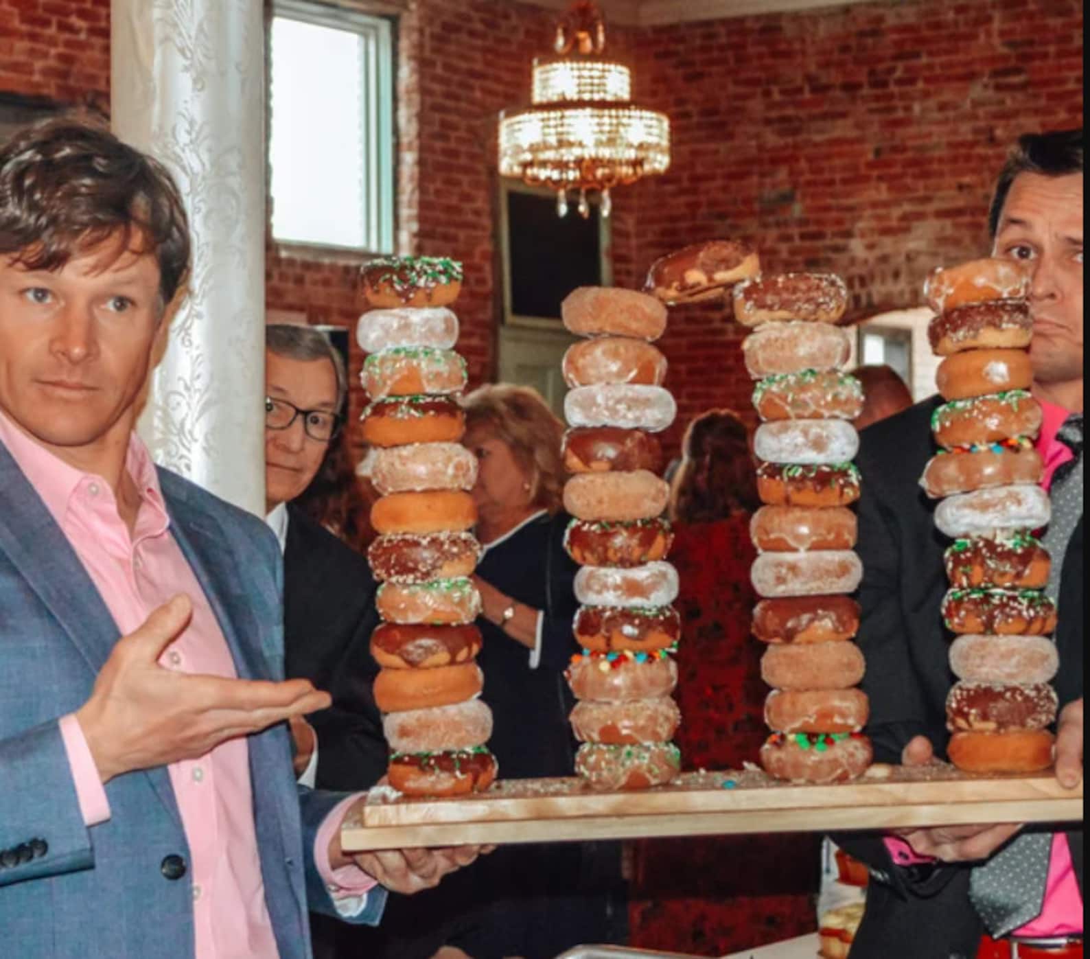 Bagel Bar Stand, Rustic Bridal Shower Decor, Breakfast Bar Decor ...