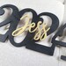 Custom Grad Name Sign, Class of 2024, Graduation Party Centerpiece ...