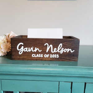 Personalized Graduation Card Box Gift for Graduate College - Etsy
