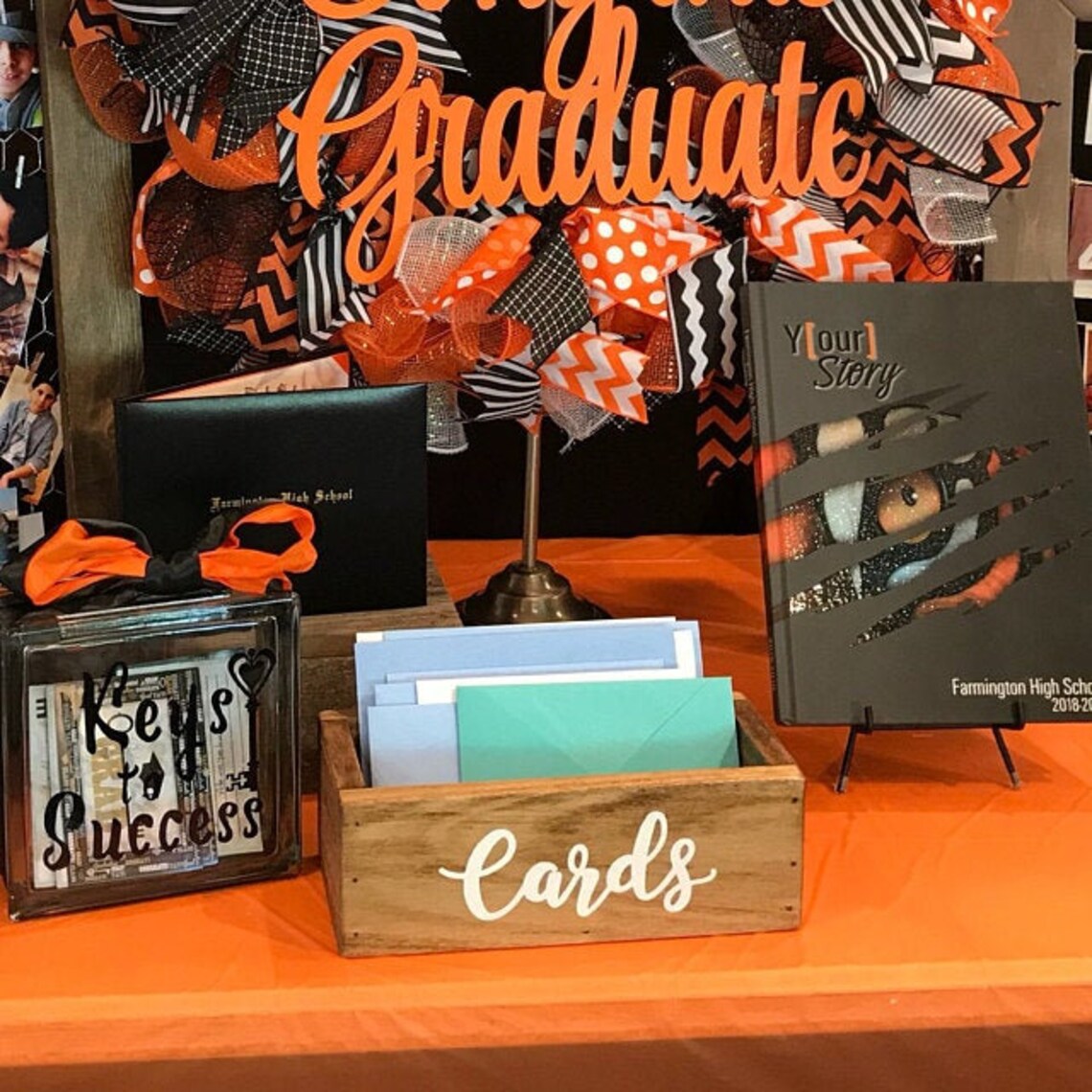 Personalized Graduation Card Box Gift for Graduate College - Etsy