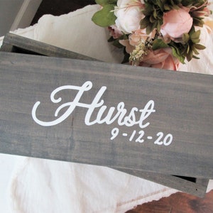 Personalized Unity Ceremony Box - First Fight Box - Anniversary Gift ...