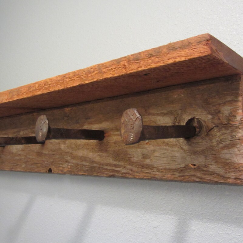 Rustic Coat Rack - Etsy