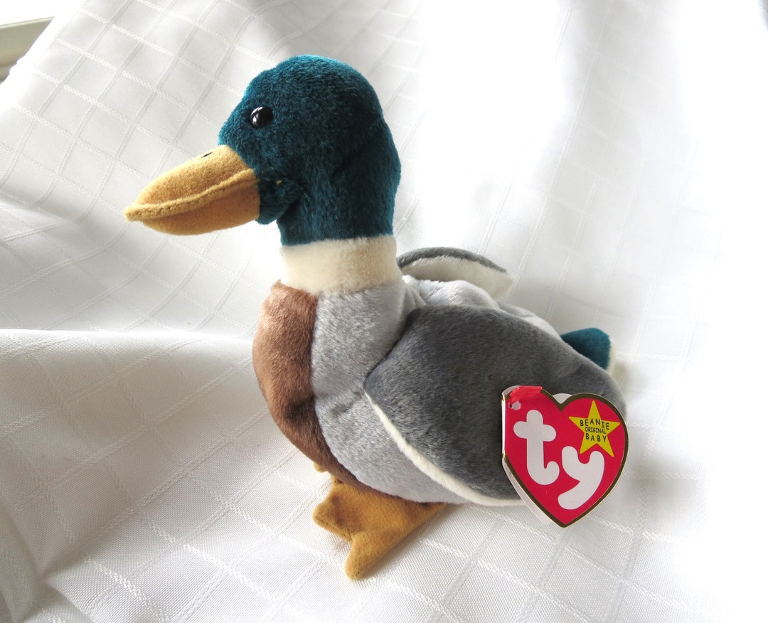 Jake the Mallard Duck Vintage Beanie Baby 1997 - Etsy