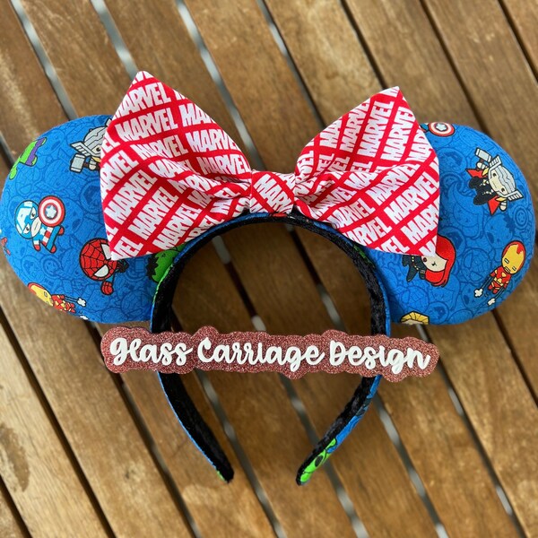 Avengers Mouse Ears - Etsy